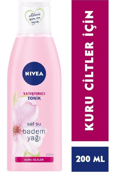 Nivea Yatıştırıcı Tonik Kuru Ciltler Için 200 ml
