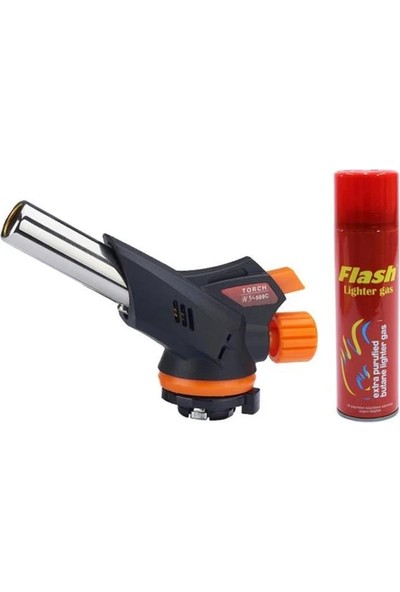 1300 Derece Profesyonel Pürmüz Çakmak WS-509C Kafa Çakmak + Çakmak Gazı 1300 Derece Profesyonel Pürmüz Çakmak WS-509C Kafa Çakmak + Çakmak Gazı