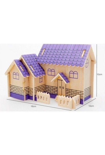 3D Ahşap Puzzle - Iskelet