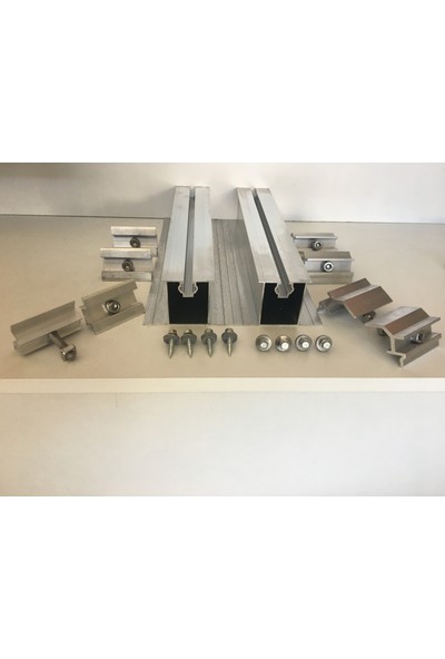 ABC Solar Enerji Güneş Paneli Çatı Montaj Ekipmanı-Konstrüksiyon (Panel Sayısını Seçiniz....) ABC Solar Enerji Güneş Paneli Çatı Montaj Ekipmanı-Konstrüksiyon (Panel Sayısını Seçiniz....)
