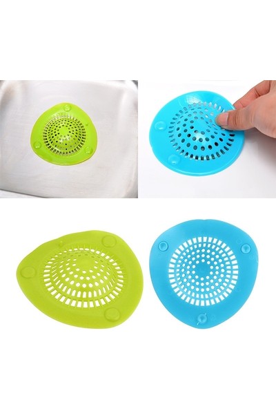 Ega Toptan Silikon Üçgen Süzgeç - Lavabo Küvet Süzgeci