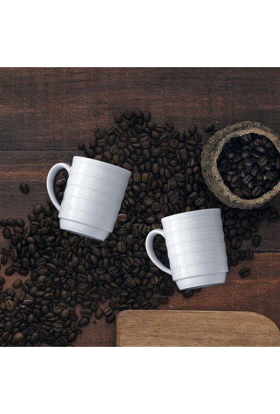 Güral Porselen Lızbon 2 Adet 300 cc Mug Bardak Güral Porselen Lızbon 2 Adet 300 cc Mug Bardak