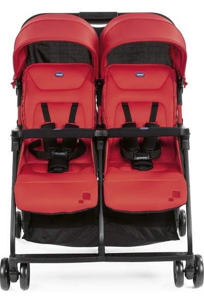 Chicco Ohlala Ikiz Bebek Arabası Paprika Chicco Ohlala Ikiz Bebek Arabası Paprika