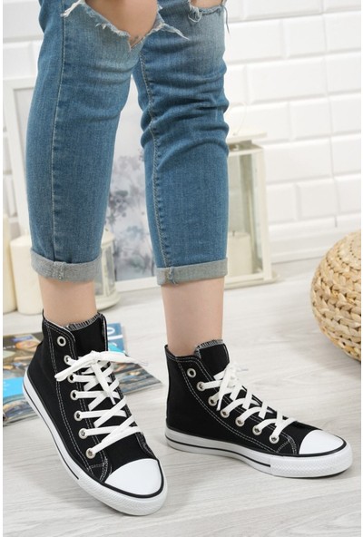 Scoperta Kadın Keten Sneaker