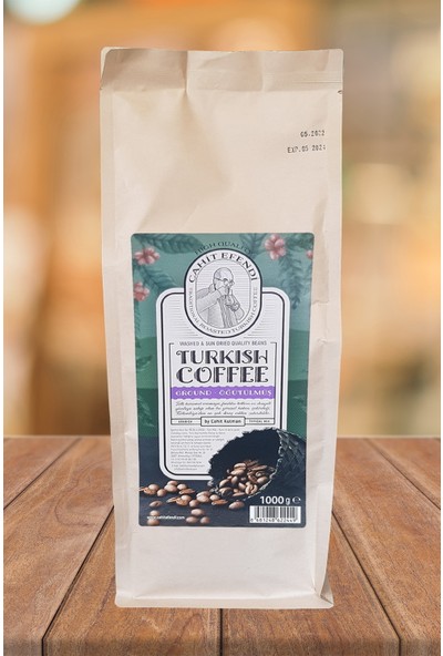 Cahit Efendi Coffee Dream Sert İçim Kraft Ambalajında Özel Seri Öğütülmüş Türk Kahvesi 1 kg Cahit Efendi Coffee Dream Sert İçim Kraft Ambalajında Özel Seri Öğütülmüş Türk Kahvesi 1 kg