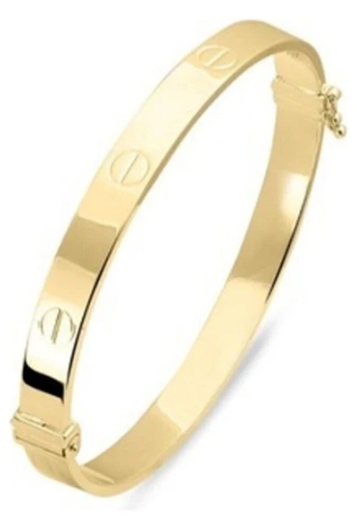 Zerkub Jewellery 14 Ayar Altın Kelepçe Bilezik 5.85 Gram Zerkub Jewellery 14 Ayar Altın Kelepçe Bilezik 5.85 Gram