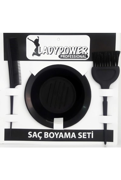 Saç Boyama Seti - Boneli Saç Boyama Seti - Boneli