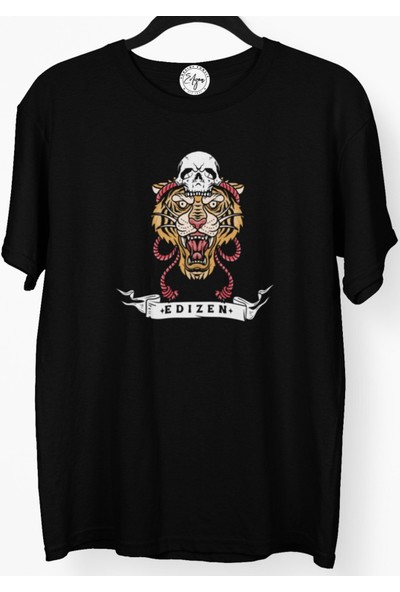 Edizen Tiger Kaplan Dijital Baskılı Oversize&unisex Premium T-Shirt Edizen Tiger Kaplan Dijital Baskılı Oversize&unisex Premium T-Shirt