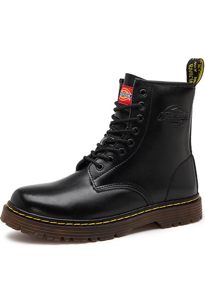 Miniamania Deri Erkek Içi Kaşmir Kısa Erkek Bot