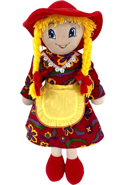 Ways Oyun ve Uyku Arkadaşı Kırmızı Saç ve Şapkalı Polar Kız Bebek Ways Oyun ve Uyku Arkadaşı Kırmızı Saç ve Şapkalı Polar Kız Bebek