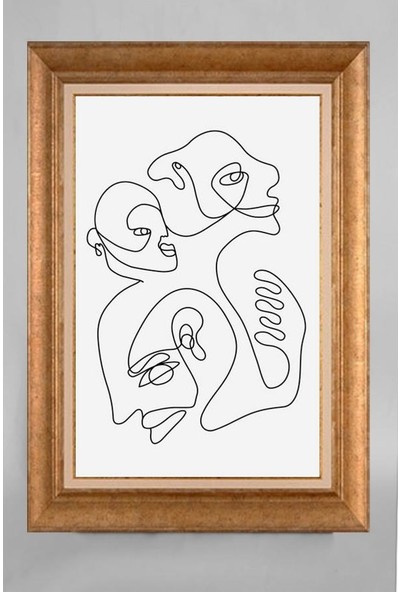 Altın Varaklı Dekoratif Tablo Altın Varaklı Dekoratif Tablo