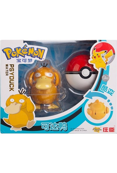 Pokemon Orjinal Lisanslı Elf Topu Psyduck
