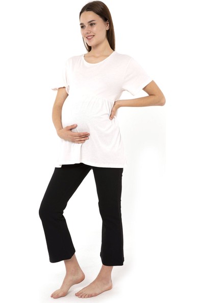 Baby Mom Hamile Ispanyol Paça Pantolon Baby Mom Hamile Ispanyol Paça Pantolon