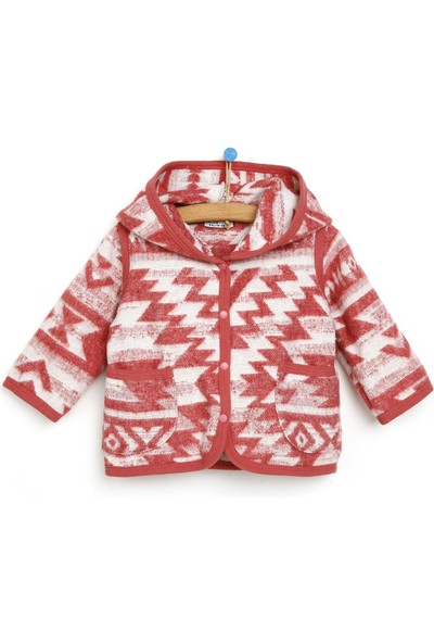 Hellobaby Basic Kız Bebek Etnik Desen Hırka Hellobaby Basic Kız Bebek Etnik Desen Hırka