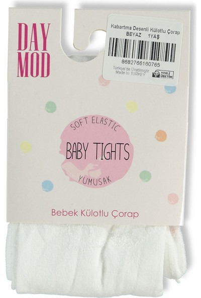 Daymod Kabartma Desenli Külotlu Çorap Daymod Kabartma Desenli Külotlu Çorap