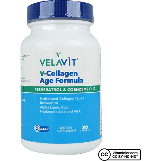 Velavit V-Collagen Age Formula 30 Tablet Fiyatı