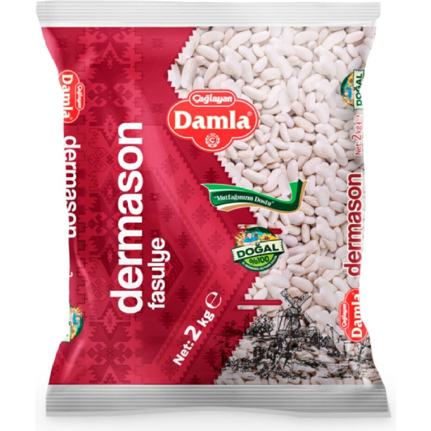 Damla Dermason Fasulye 1 kg Fiyatı - Taksit Seçenekleri