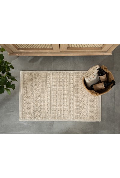 English Home Thore Pamuklu Kilim 50 x 80 Cm Krem English Home Thore Pamuklu Kilim 50 x 80 Cm Krem
