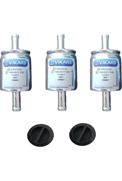 Vikars Lpg Filtre 3 Adet- Atiker-Akl-Tartarini-Cangas-Mimgas-Zavoli Uyumlu Gaz Filtre Vikars Lpg Filtre 3 Adet- Atiker-Akl-Tartarini-Cangas-Mimgas-Zavoli Uyumlu Gaz Filtre