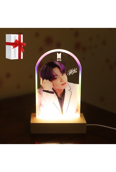Swico Remado Kpop Bts Bangtan Boys Jung Kook LED Akrilik Gece Lambası - Kahverengi (Yurt Dışından) Swico Remado Kpop Bts Bangtan Boys Jung Kook LED Akrilik Gece Lambası - Kahverengi (Yurt Dışından)