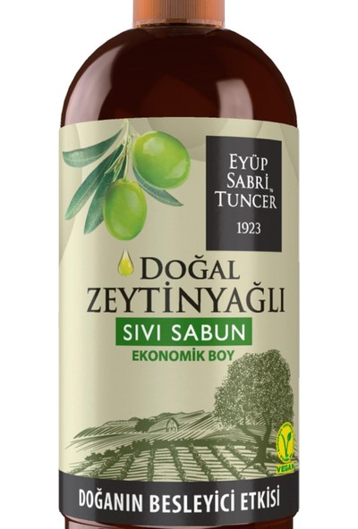 Eyüp Sabri Tuncer Doğal Zeytinyağlı Sıvı Sabun 750 ml Eyüp Sabri Tuncer Doğal Zeytinyağlı Sıvı Sabun 750 ml