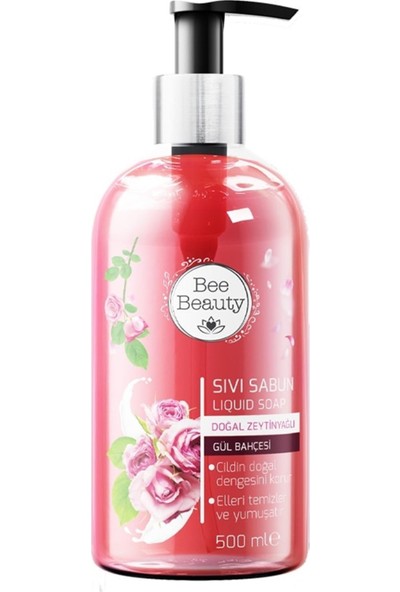 Bee Beauty Gül Bahçesi Sıvı Sabun 500 ml Bee Beauty Gül Bahçesi Sıvı Sabun 500 ml