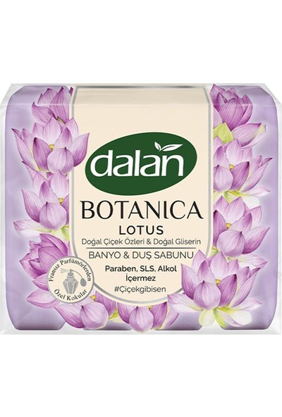 Dalan Botanica Lotus Banyo & Duş Sabunu 150 Gr X 4