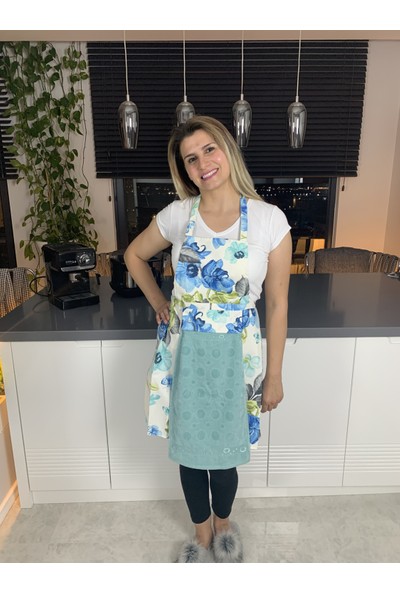 Derya Havlulu Mutfak Önlüğü (Limon) Derya Havlulu Mutfak Önlüğü (Limon)