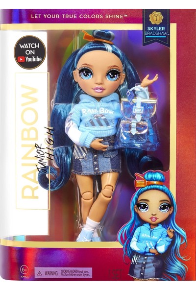 Rainbow High Gökkuşağı Yüksek Jr Yüksek Skyler Bradshaw - Bebek Aksesuarları ile 9 Inç Mavi Bebek 6 - 12 Yaş Arası Çocuklar ve Koleksiyoncular (Yurt Dışından) Rainbow High Gökkuşağı Yüksek Jr Yüksek Skyler Bradshaw - Bebek Aksesuarları ile 9 Inç Mavi Bebek 6 - 12 Yaş Arası Çocuklar ve Koleksiyoncular (Yurt Dışından)