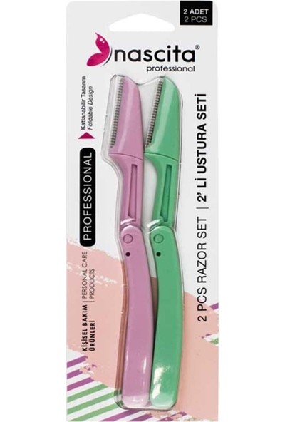 Nascita Açılır Kapanır Kaş Usturası 2'Li