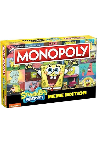 Monopoly Monopoly: Spongebob Squarepants Meme Versiyon Kutu Oyunu (Yurt Dışından) Monopoly Monopoly: Spongebob Squarepants Meme Versiyon Kutu Oyunu (Yurt Dışından)