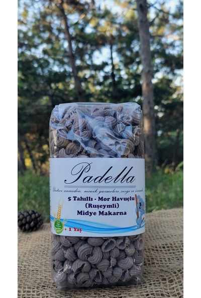 Makarna Midye (5 Tahıllı-Mor Havuçlu-Ruşeymli) Makarna Midye (5 Tahıllı-Mor Havuçlu-Ruşeymli)
