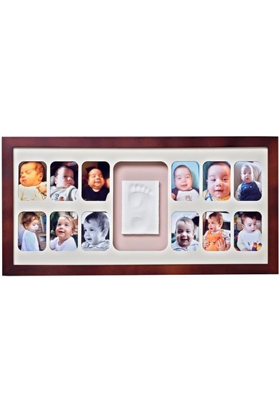 Baby Memory Prints 12 Aylık Çerçeve Ceviz Baby Memory Prints 12 Aylık Çerçeve Ceviz