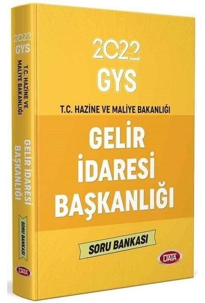 Data Yayınları 2022 Hazine ve Maliye Bakanlığı Gelir Idaresi Başkanlığı Soru Bankası Data Yayınları 2022 Hazine ve Maliye Bakanlığı Gelir Idaresi Başkanlığı Soru Bankası