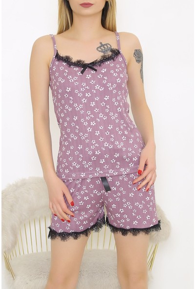 Asel Duru Baskılı Pijama Takımı Lilaçiçekli - 9227.1287. Asel Duru Baskılı Pijama Takımı Lilaçiçekli - 9227.1287.