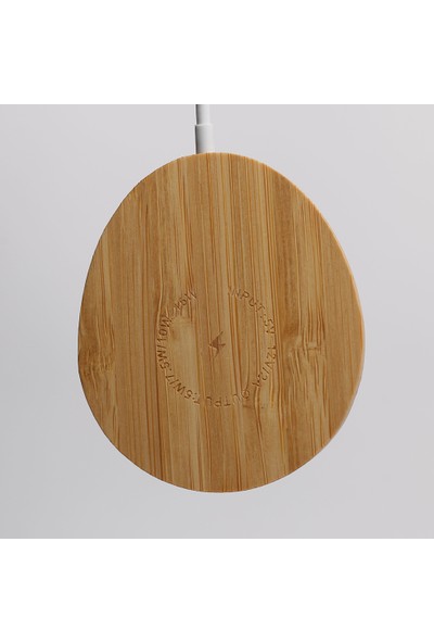 Huahai D21 Bambu Manyetik Kablosuz Şarj Cihazı - Haki (Yurt Dışından) Huahai D21 Bambu Manyetik Kablosuz Şarj Cihazı - Haki (Yurt Dışından)