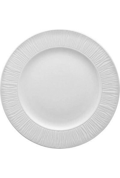 Kütahya Porselen Emotıon 27 cm Servis Tabağı Dekorsuz