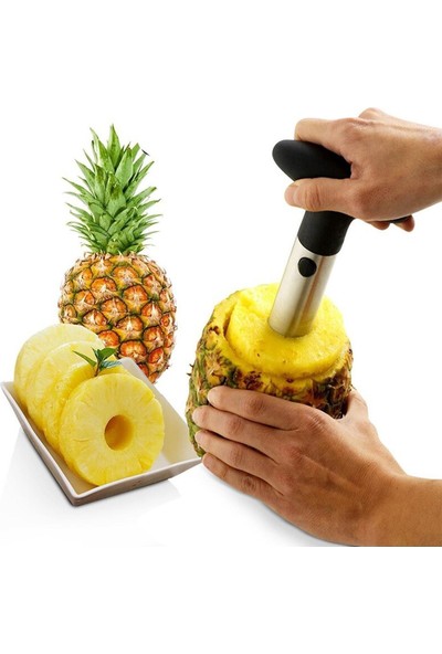 Neler Geldi Neler Kolay Ananas Dilimleyici Paslanmaz Çelik Meyve Soyucu Ananas Soyucu Neler Geldi Neler Kolay Ananas Dilimleyici Paslanmaz Çelik Meyve Soyucu Ananas Soyucu