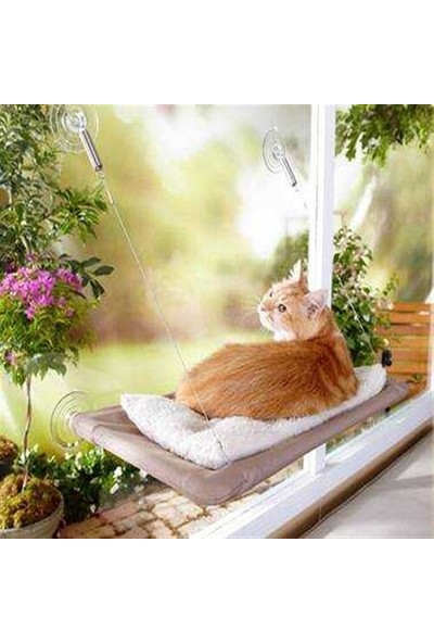 Nefertiya Cama Asılan Kedi Yatağı Nefertiya Cama Asılan Kedi Yatağı