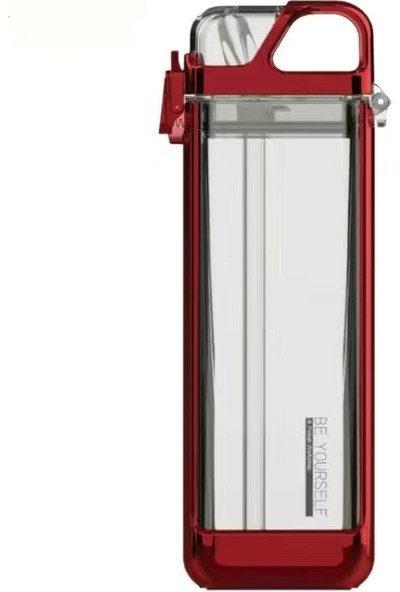 Qiruich 360ML Unisex Taşınabilir Bardak - Kırmızı (Yurt Dışından) Qiruich 360ML Unisex Taşınabilir Bardak - Kırmızı (Yurt Dışından)