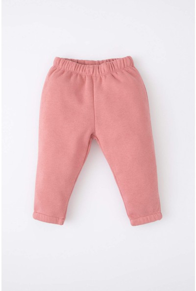 DeFacto Kız Bebek Regular Fit Kalın Sweatshirt Kumaşı Eşofman Altı Y1086A222WN DeFacto Kız Bebek Regular Fit Kalın Sweatshirt Kumaşı Eşofman Altı Y1086A222WN