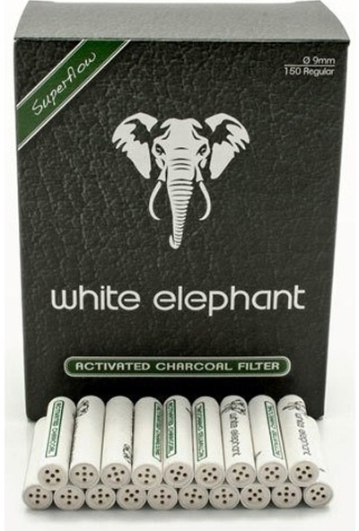 Chavin White Elephant 150 Li 9 Mm. Karbon Pipo Filtre Filitresi RC30 Chavin White Elephant 150 Li 9 Mm. Karbon Pipo Filtre Filitresi RC30
