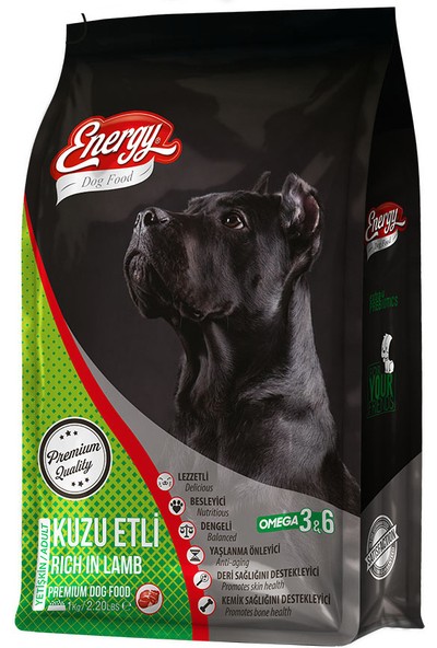 Pet Food Energy Dog Food Energy Kuzu Etli Yetişkin Köpek Maması 1 kg Özel Koli 6 Adet Pet Food Energy Dog Food Energy Kuzu Etli Yetişkin Köpek Maması 1 kg Özel Koli 6 Adet