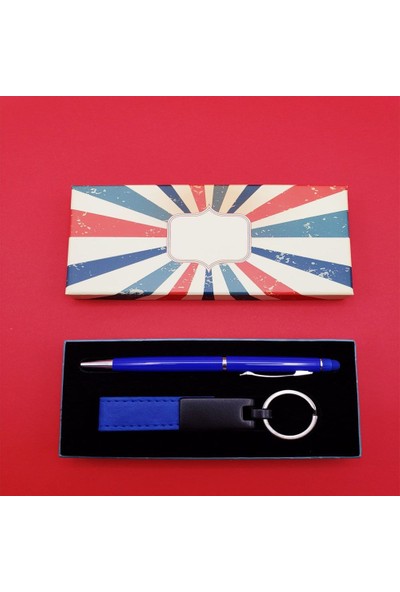 Strongart Deri Anahtarlık ve Tükenmez Kalem Seti Strongart Deri Anahtarlık ve Tükenmez Kalem Seti