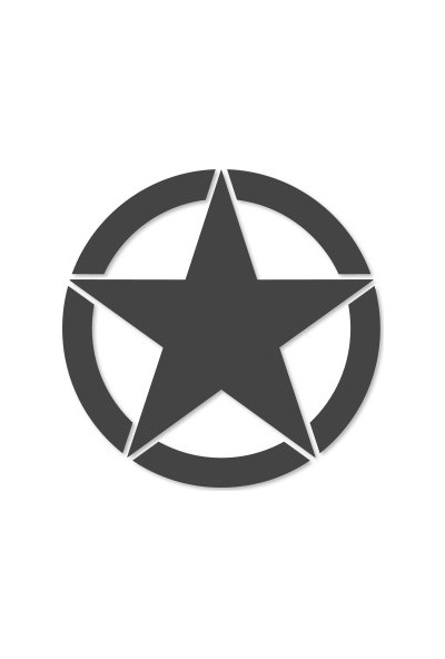 Ömr Dizayn Hediye Army Star Yıldız Arma Off Road Sticker Sağ - Sol Set 35 cm Ömr Dizayn Hediye Army Star Yıldız Arma Off Road Sticker Sağ - Sol Set 35 cm
