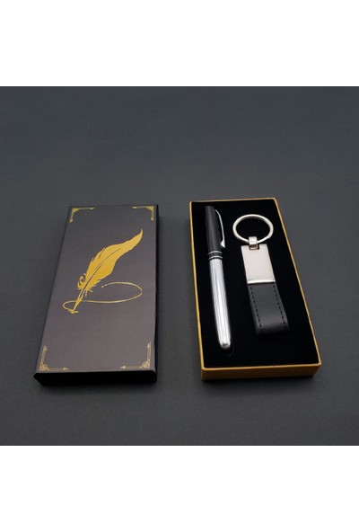 Strongart Silver Kalem ve Metal Anahtarlık Strongart Silver Kalem ve Metal Anahtarlık