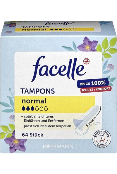 Facelle Tampon Normal 64'Lü Facelle Tampon Normal 64'Lü