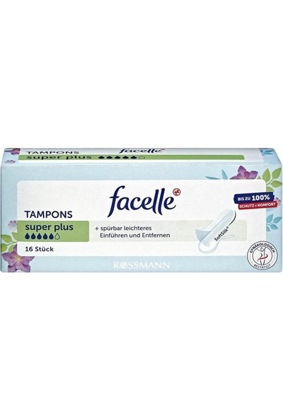 Facelle Tampon Süper Artı 16'Lı