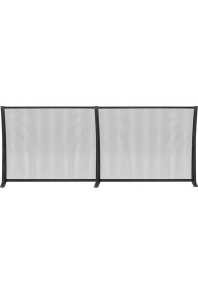 Gardenplast Kapı Pencere Üstü Pratik Sundurma 105X240 - Şeffaf Gardenplast Kapı Pencere Üstü Pratik Sundurma 105X240 - Şeffaf