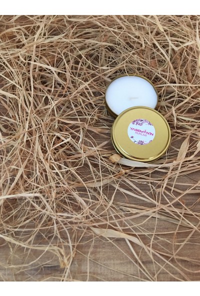 Yasemin'in Mumları Teneke Kutu Mum